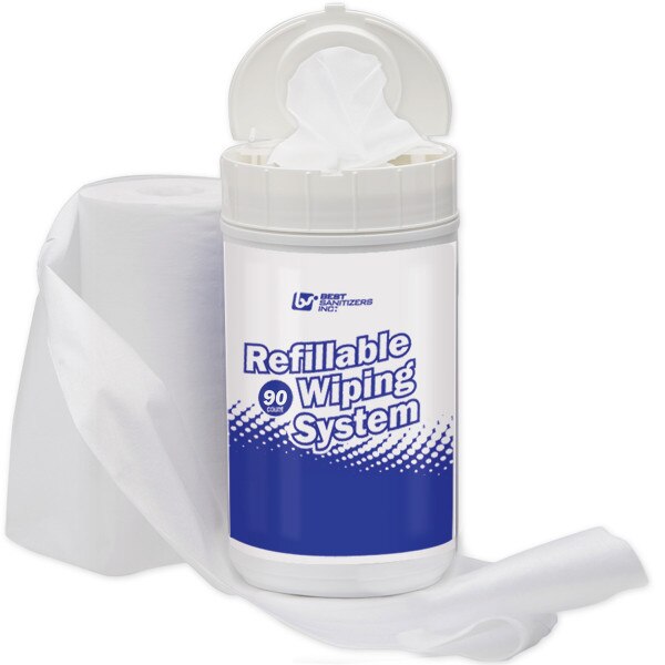 Alpet D2 Extra Heavy Duty Dry Wipe 90ct. Refills, 6 per case - A502/R ...