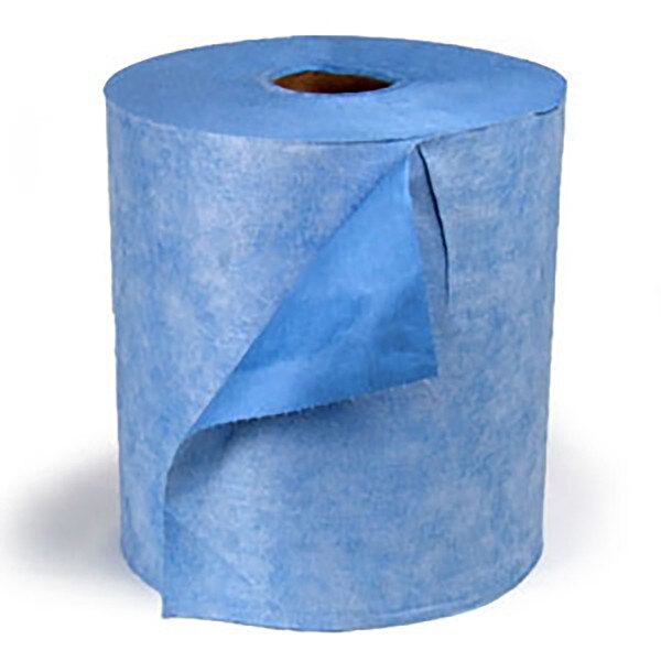 12"x12" 870', Jumbo Roll Wiper - Blue - C209/B | Amerisan LLC