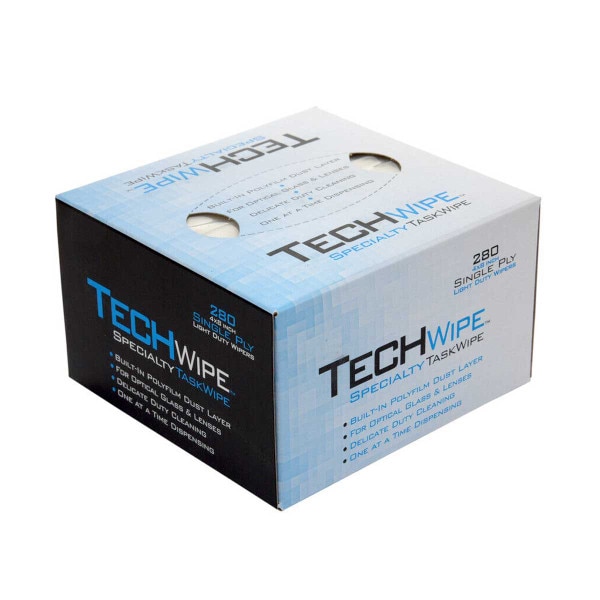 TechWipe Specialty Task Wipe, 4"x8"x16800, Pop-up, 280/Box, 60 Boxes ...