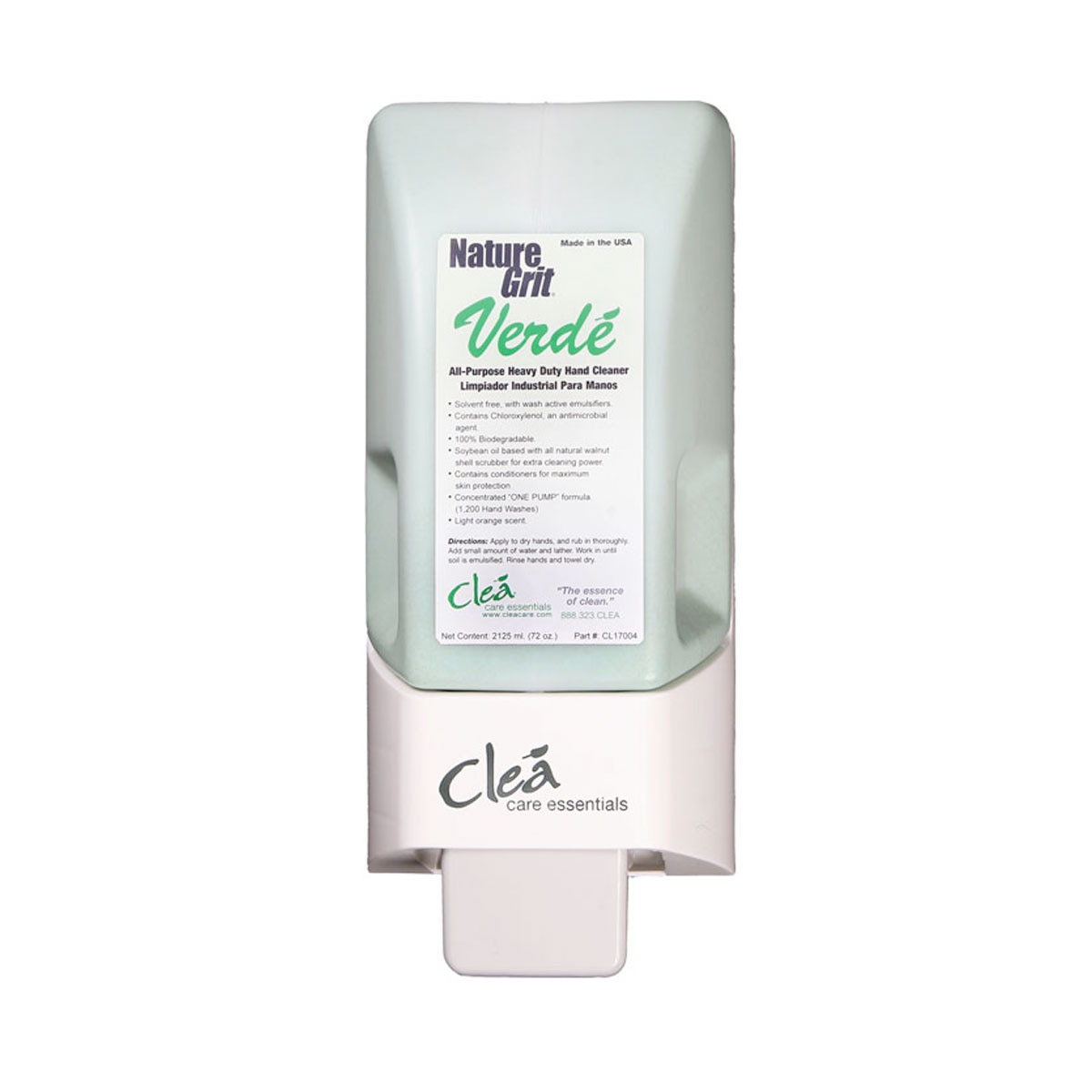 CL161DW Clea 4000ml Hand Cleaner Dispenser - White - E208/W | Amerisan LLC