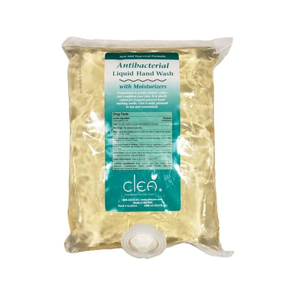 CL10514 Clea Antimicrobial Liquid Hand Soap with Moisturizers, 1125ml ...