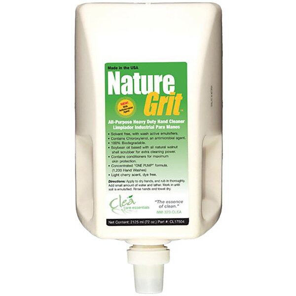 CL17604 Clea Nature Grit Heavy Duty Hand Cleaner Citrus 2125ml, 4/case ...