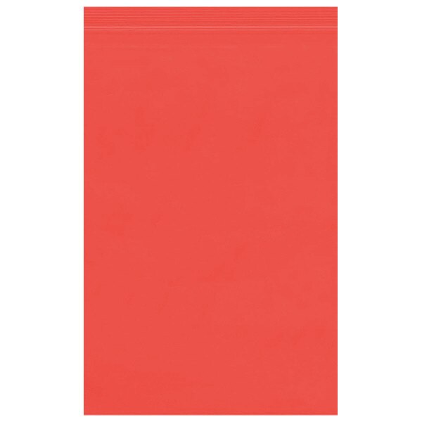 30x30 4mil Zip Top Bags 100 Count - Red Tint *min order 50 cases ...