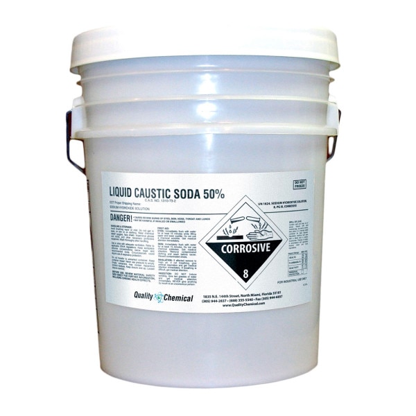 Caustic Soda 50% - 5 gallon pail - G0533/05 | Amerisan