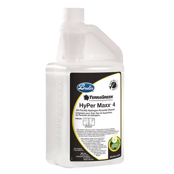 Secondary Label - #4 Terra Green Hyper Maxx Peroxide Cleaner - G345/SL ...