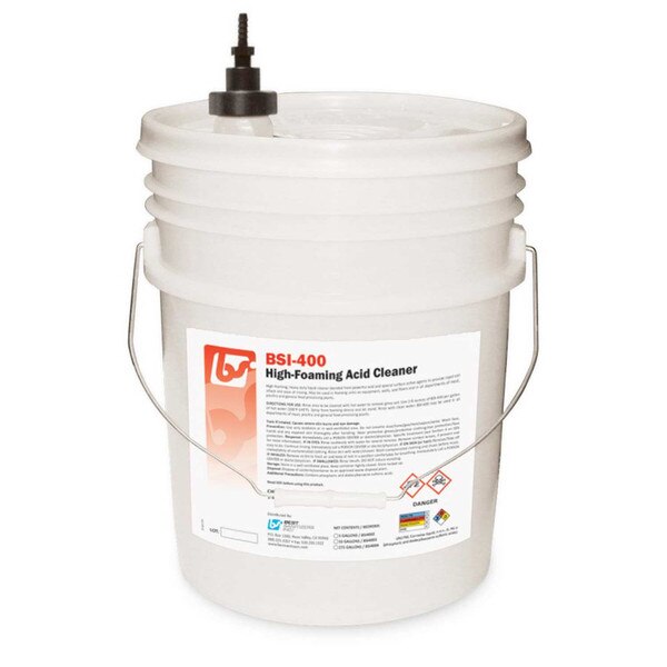 BSI-400 High Foaming acid Cleaner - 5 gallon pail - G407/05 | Amerisan LLC