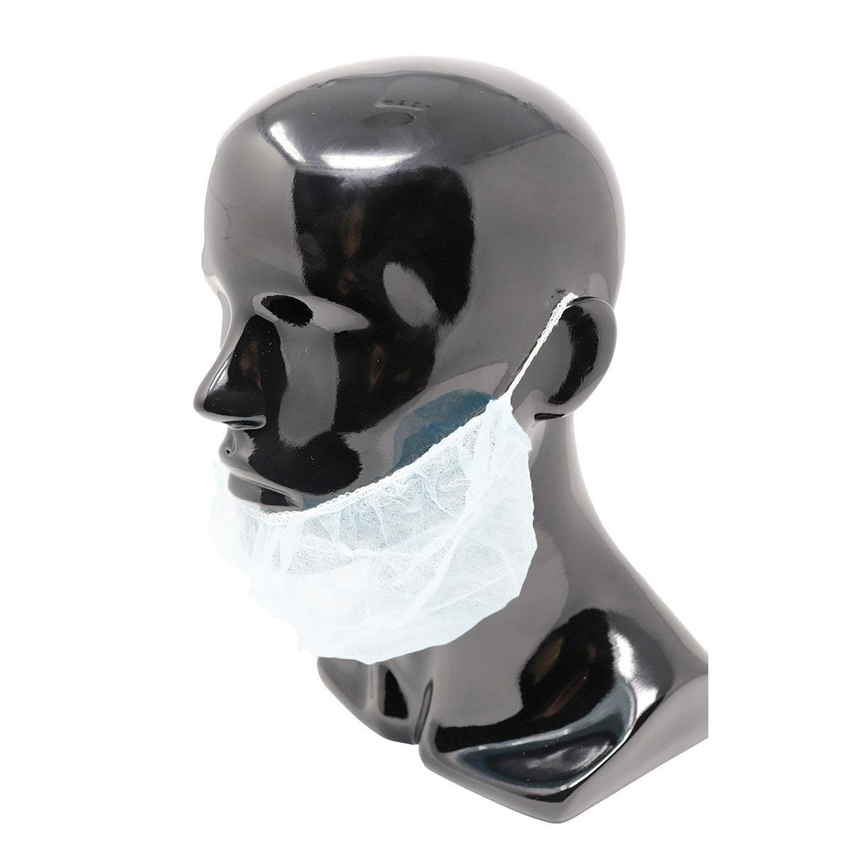 Beard Covers, White, 1000/case - H212/W | Amerisan LLC