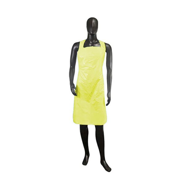 Polyethylene Aprons, Yellow, 2mil, 28"x46", 500/case - H218/Y| Amerisan LLC