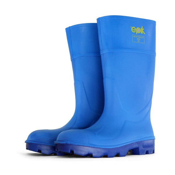 H817BST/09 - BOOT Epik Tread PU, Tall, Safety Toe, Blue, Self-Cleaning ...