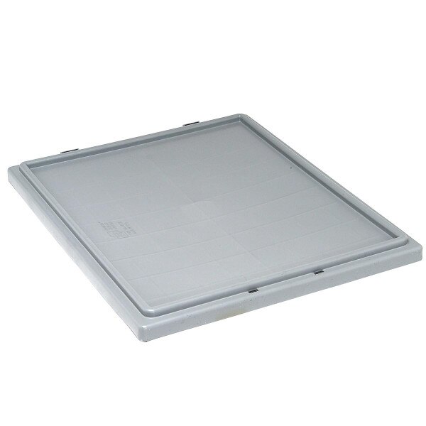 Stack and Nest Tote Lid 23.5", x 19.5" Heavy Duty Food, Approved Poly ...