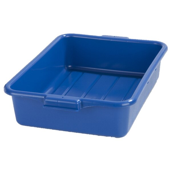 Comfort Curve Tote Box, 20"x15"x5" - Blue - K026/B | Amerisan LLC