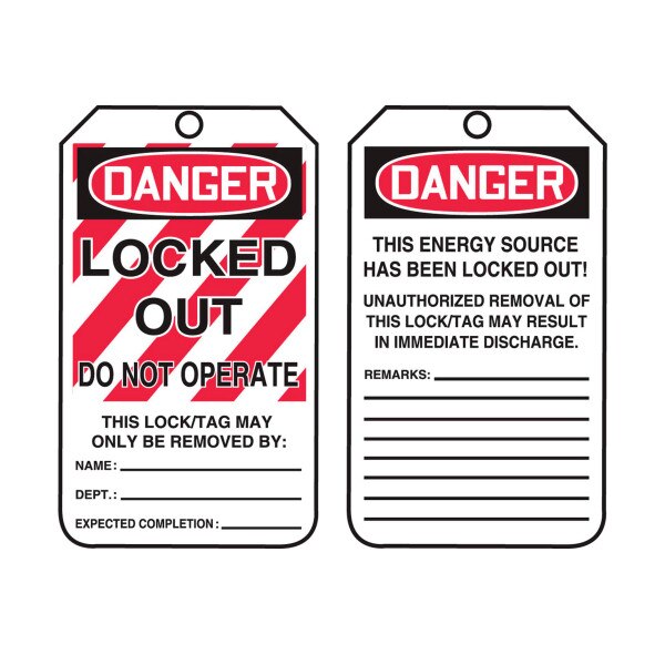 lockout card