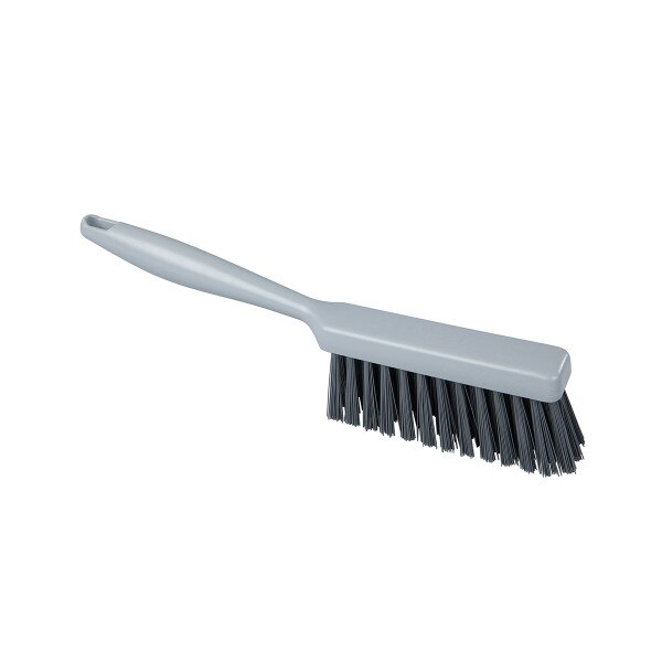 14"x1.5" Bench Brush, Medium Bristles, Polyester PBT 0.30 - Gray ...