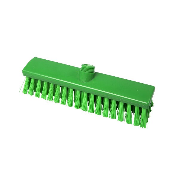12" Sweep Broom, Medium - Green - K15023/G | Amerisan LLC