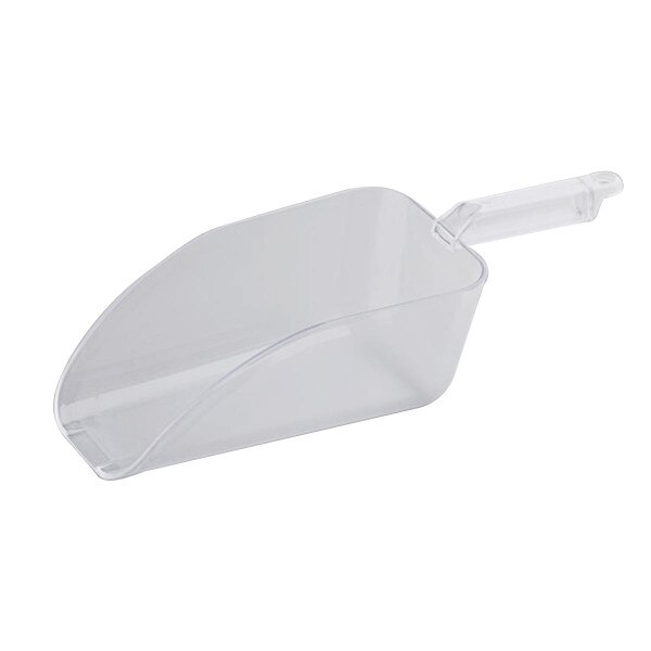 64 oz. Clear Plastic Utility Scoop - K176C/64 | Amerisan LLC