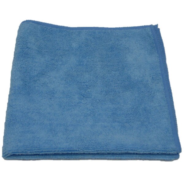 MicroFiber Cleaning Cloths, 16"x16" - Blue, 12/pack - K212/B-16 ...