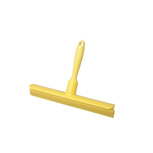 12" Hand Squeegee, One-Piece Super Hygienic, With Hand Grip - Blue ...