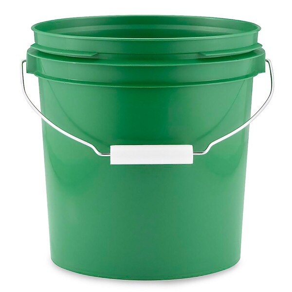 1 Gallon Plastic Pail - Green - K374/G | Amerisan LLC
