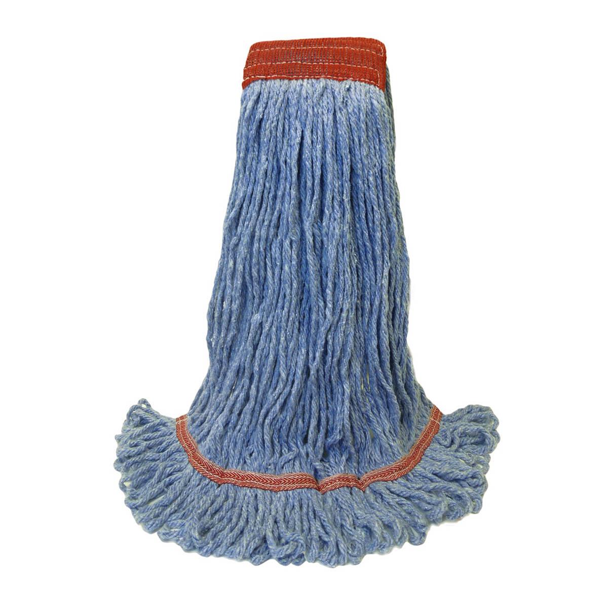 Large Looped End Wet Mops - Blue, 12/case - K602L/B | Amerisan LLC