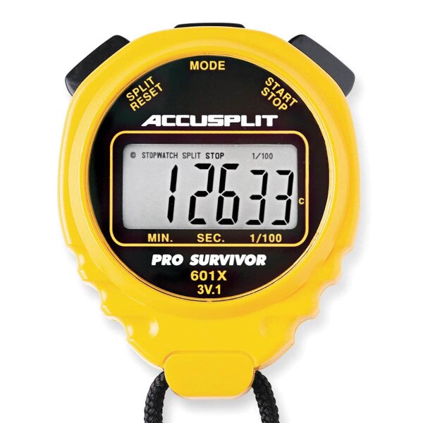Pro-Survivor Water Resistant Stopwatch, Yellow - K715/Y | Amerisan LLC