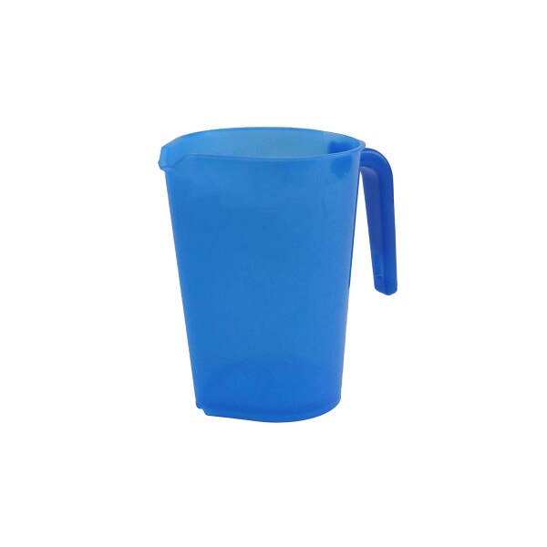 2 Liter Color Coded Jug with Measurements - Blue