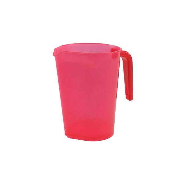 2 Liter Color Coded Jug with Measurements - Red