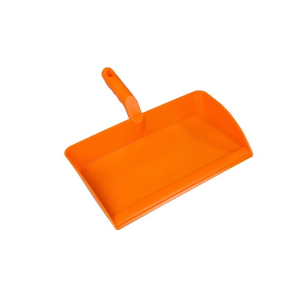 Open Dust Pan 12"x12.5" - Orange - K80301/T | Amerisan LLC