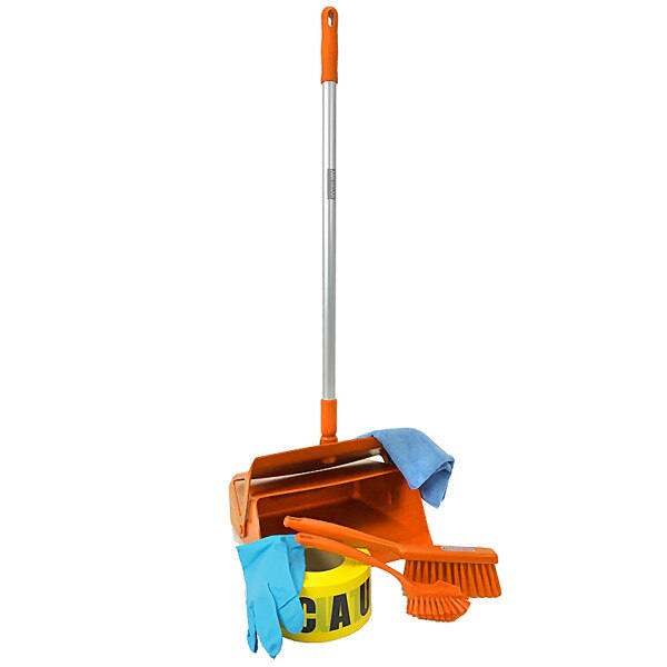 Glass Breakage Incident Clean Up Kit, Orange - K80700/T