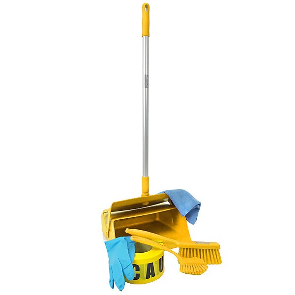 Glass Breakage Incident Clean Up Kit, Yellow - K80700/Y