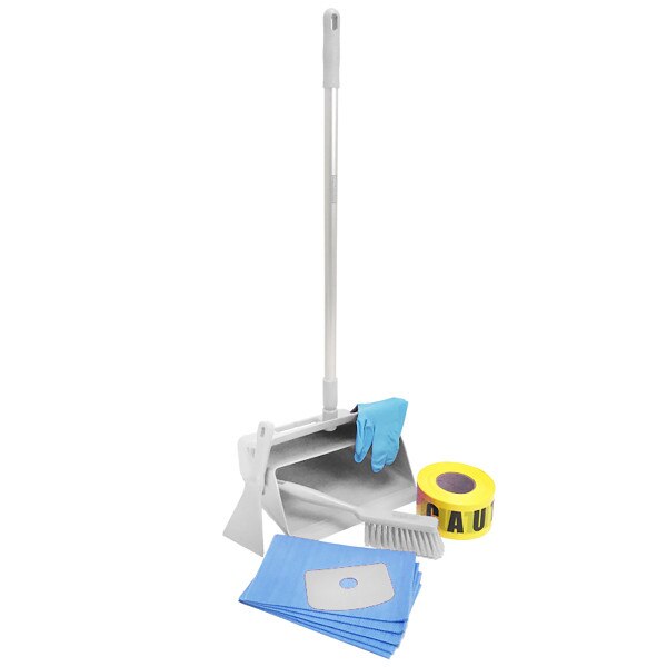 Allergen Spillage Powder Clean Up Kit, White - K80702/W