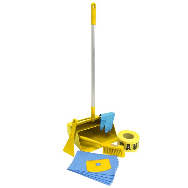 Glass Breakage Incident Clean Up Kit, Yellow - K80700/Y