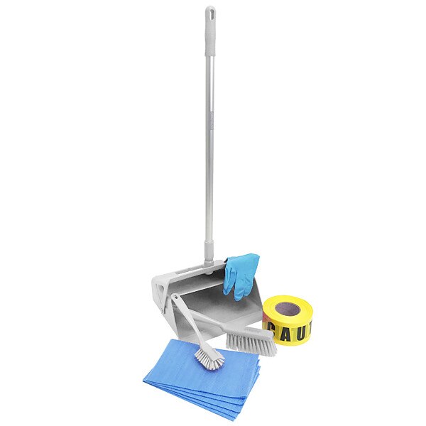 Allergen Spillage Powder Clean Up Kit, White - K80702/W