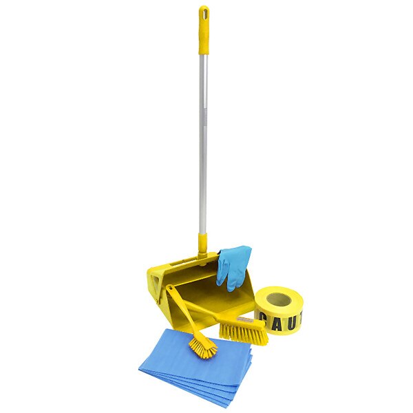 Allergen Spillage Powder Clean Up Kit, Yellow - K80702/Y