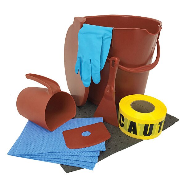 Glass Breakage Incident Clean Up Kit, Brown - K80700/BR
