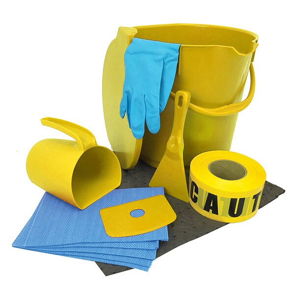 Allergen Spillage Liquids Clean Up Kit, Yellow - K80703/Y