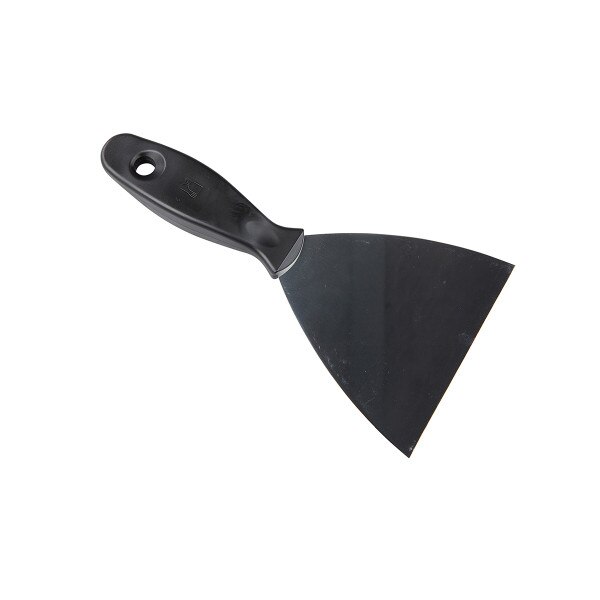 4" Stainless Steel Scraper, Stiff Blade - Black - K88102/BLK | Amerisan LLC