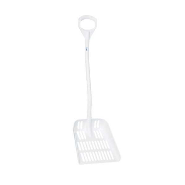 Ergonomic shovel with drain holes, 350 mm, White - KREM56035 | Amerisan