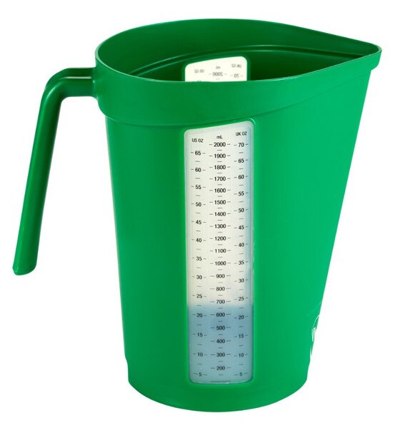 Color-Coded Vikan Measuring Jug, 2 Liter, Green - KREM6000/G | Amerisan