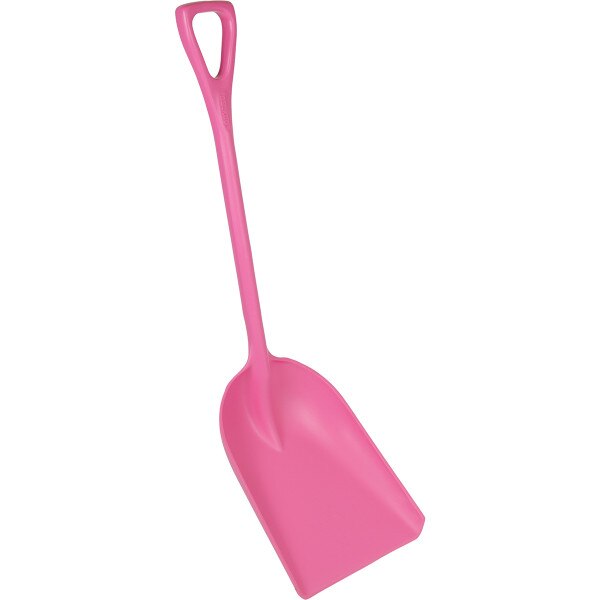 42" One-Piece Polypropylene Shovel - Pink - KREM6982/PK | Amerisan LLC