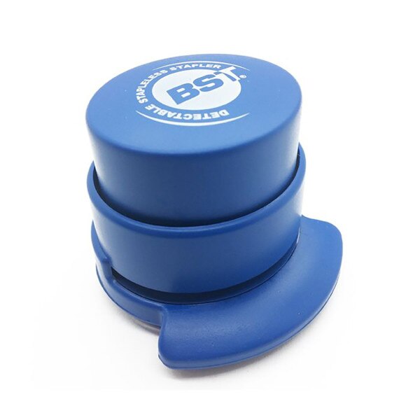 Metal Detectable Stapleless Stapler - Blue - P1000 | Amerisan LLC