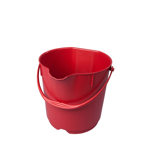 4 Gallon Metal Detectable Bucket - Red - P70101/R | Amerisan LLC