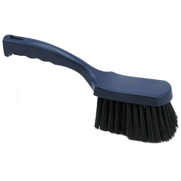 11" Metal Detectable Churn Brush (Body/Filament) Stiff Bristles - Blue ...