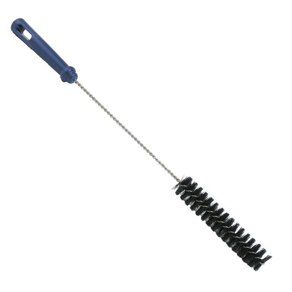 1" Tube Brush With Twisted Stainless Steel Shaft & Metal Detectable ...