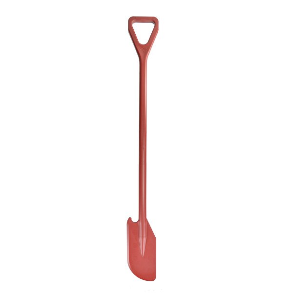 Red One Piece Metal Detectable, Paddle Without Holes, 58" overall ...
