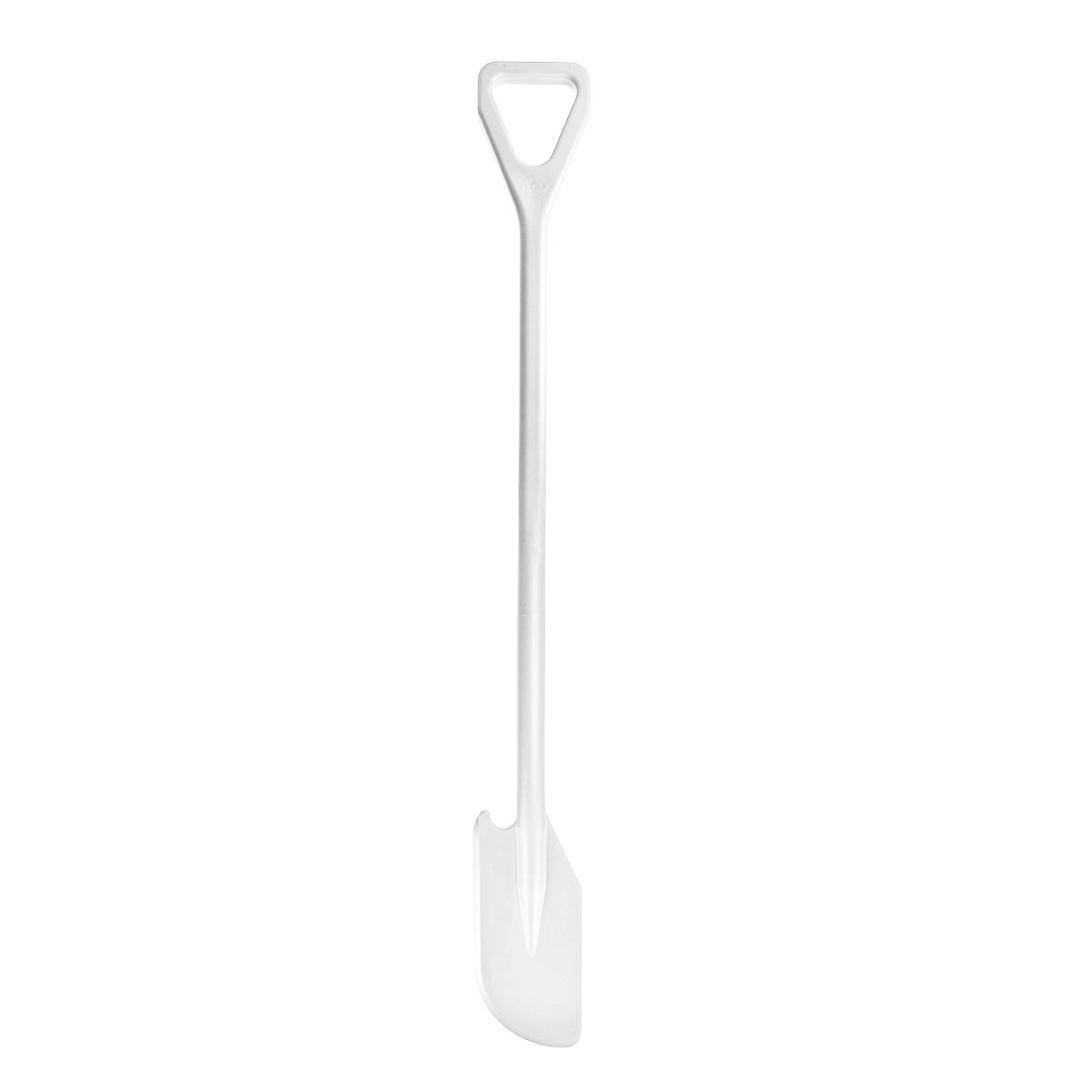 White One Piece Metal Detectable, Paddle Without Holes, 58" overall ...