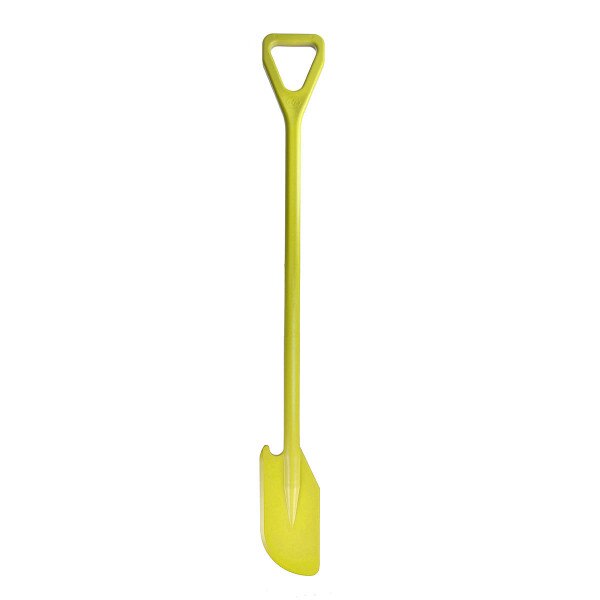 Yellow One Piece Metal Detectable, Paddle Without Holes, 58" overall ...