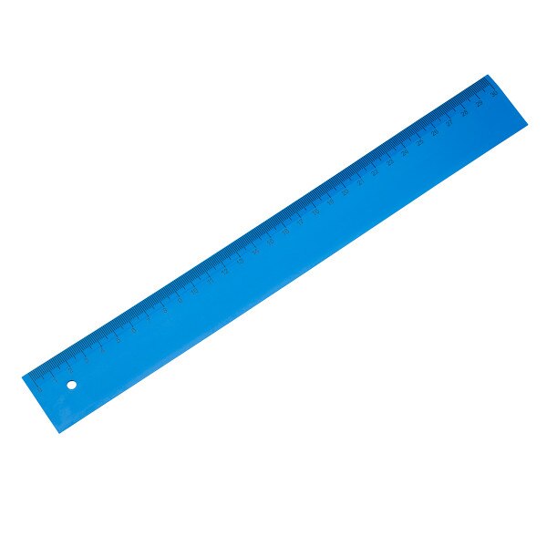 Metal Detectable Ruler - Blue - PRG-937 | Amerisan LLC