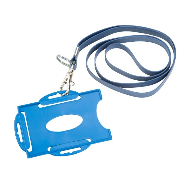 Metal Detectable Swipe Card Holder - Blue - PRG-942 | Amerisan LLC