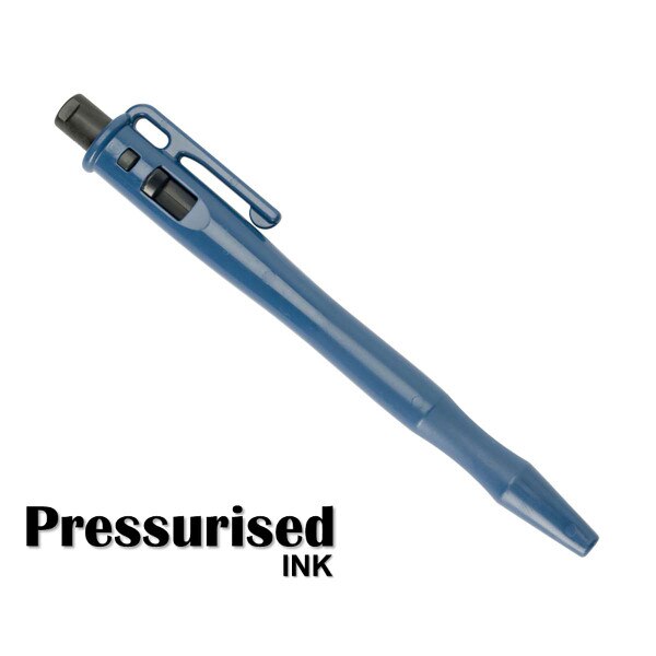 Metal Detectable Pressurized Pen - Retractable Cartridge,With Pocket ...