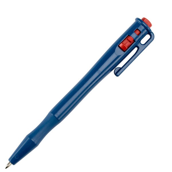 Metal Detectable Visible Pen, Red Housing Color Retractable, Pocket ...